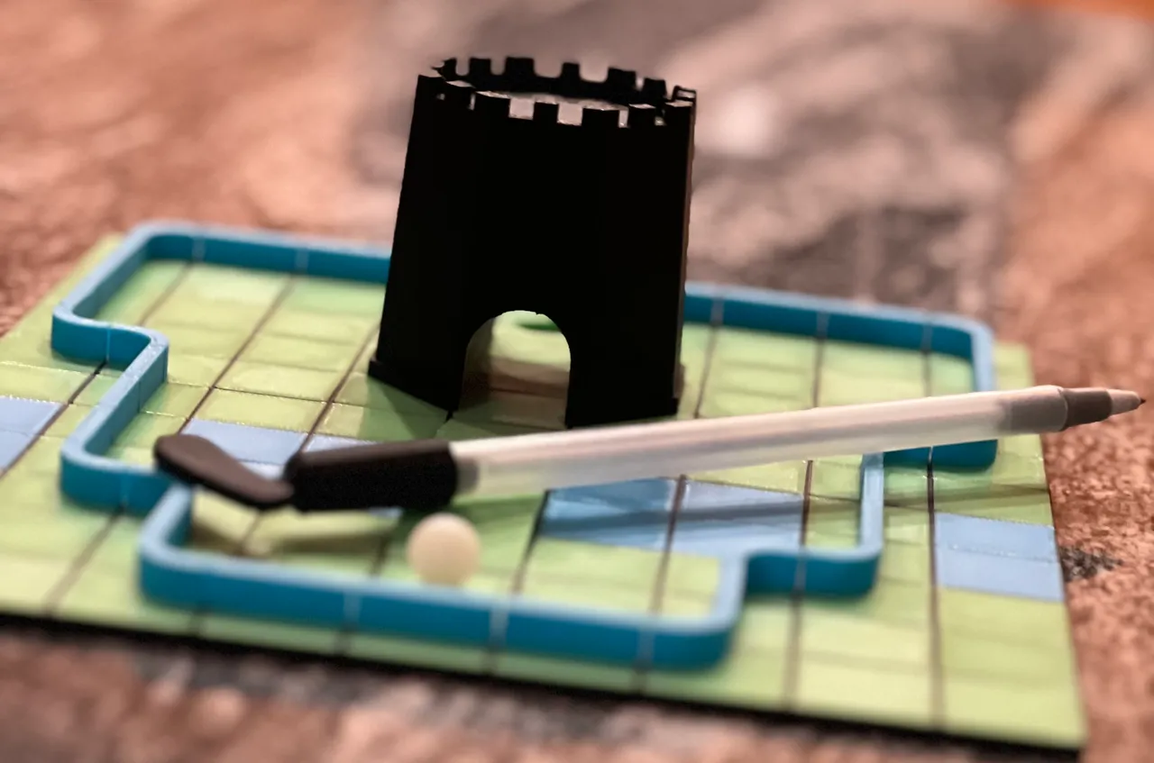 Modular Desktop Mini Golf Set by Nardo3D | Download free STL model ...