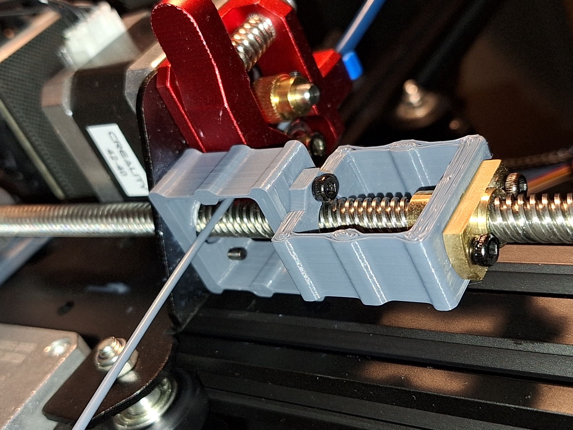 compliant Z axis nut mount by Peter | Download free STL model ...