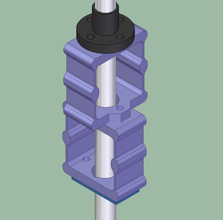 compliant Z axis nut mount by Peter | Download free STL model ...