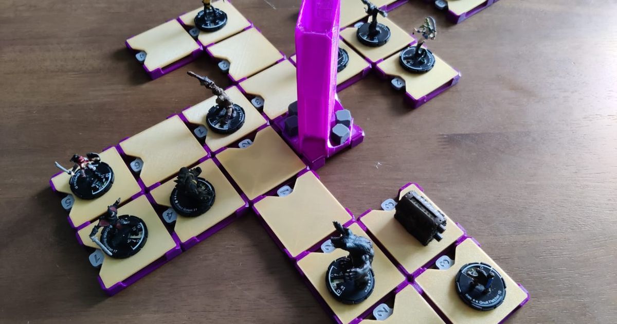 Modular Board Game System von Prynn Works | Kostenloses STL-Modell ...