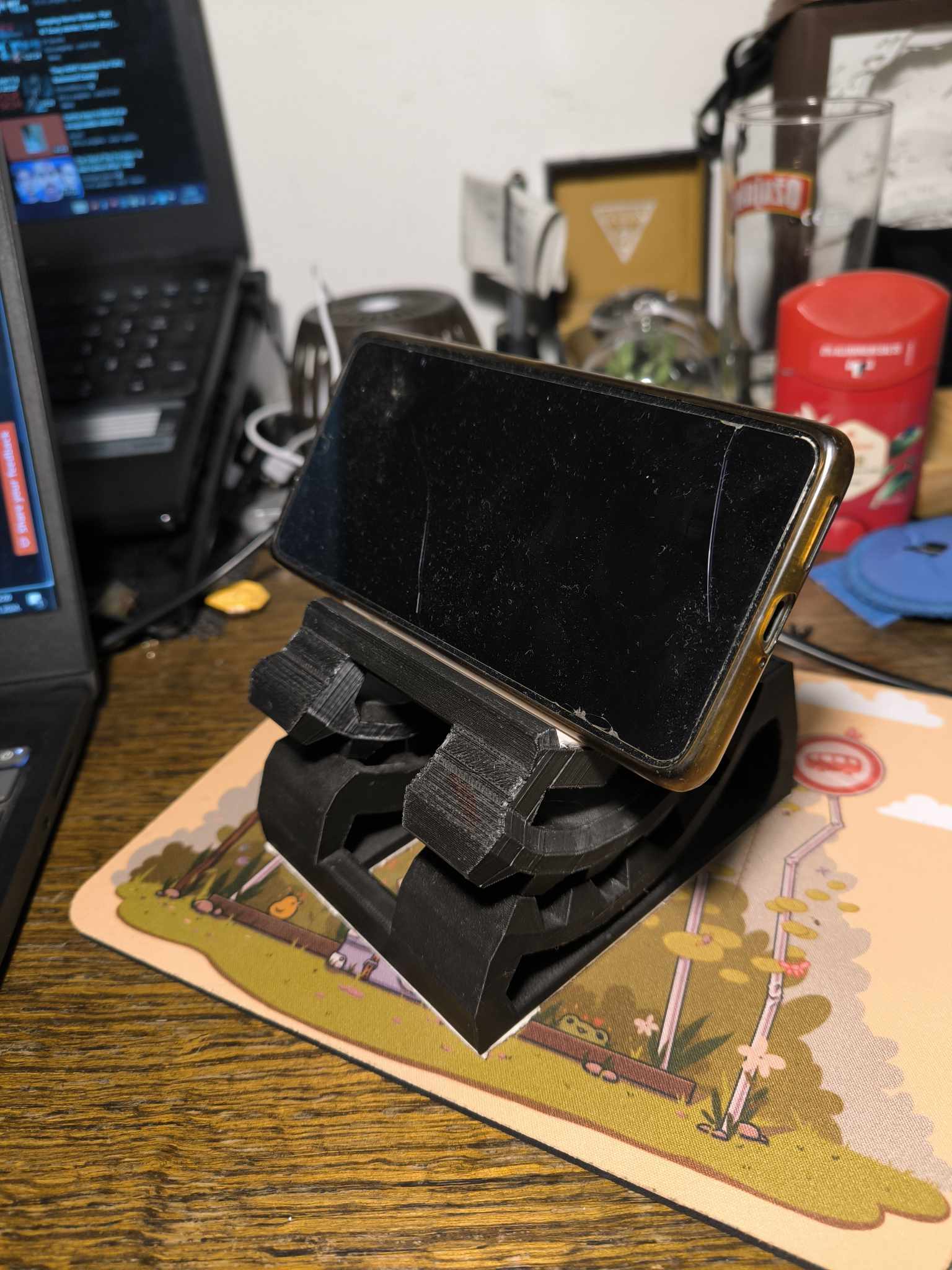 gear phone holder by Hi_im_Fanja | Download free STL model | Printables.com