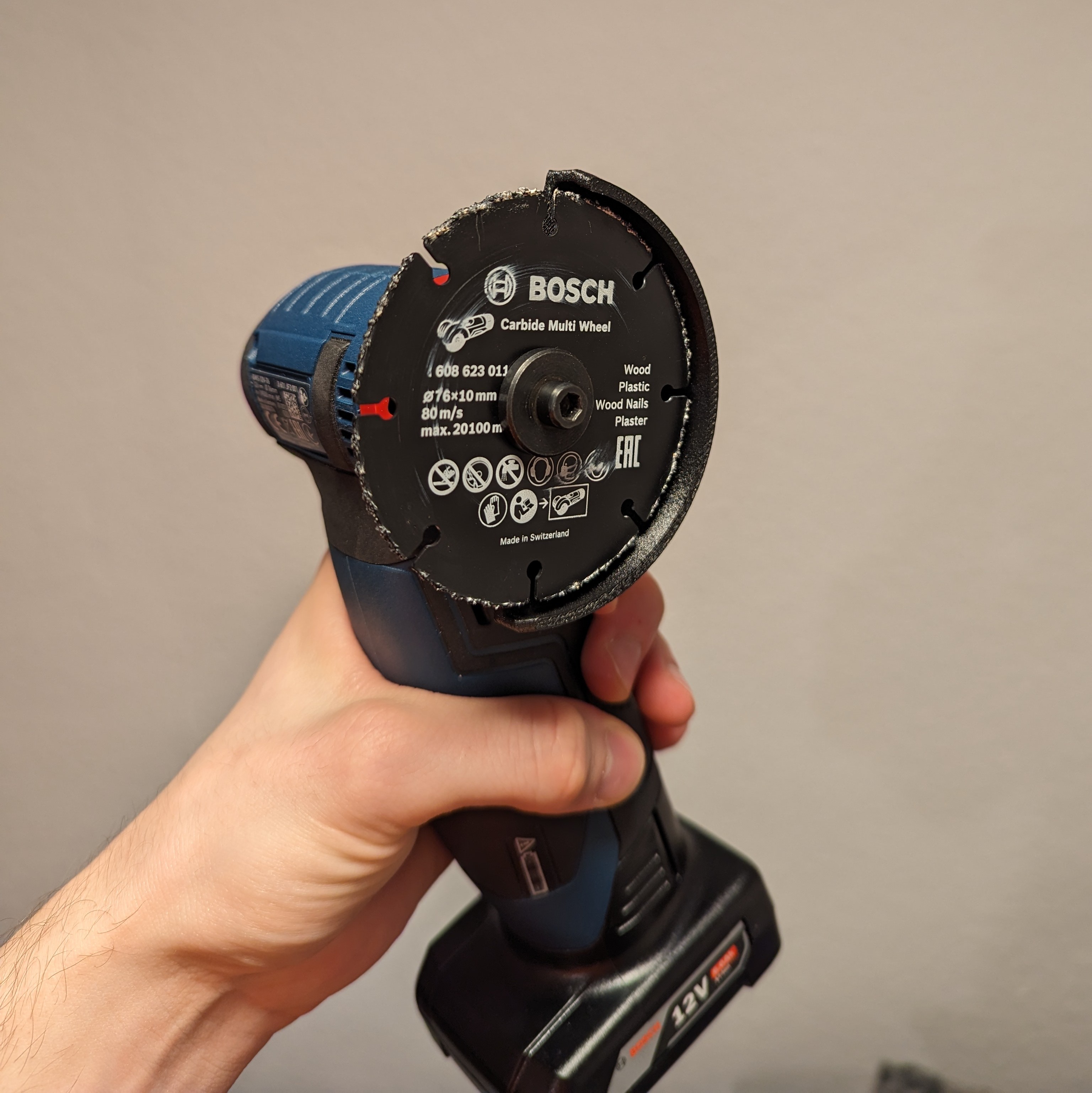 Bosch GWS 12V-76 guard by Flixtricks | Download free STL model ...