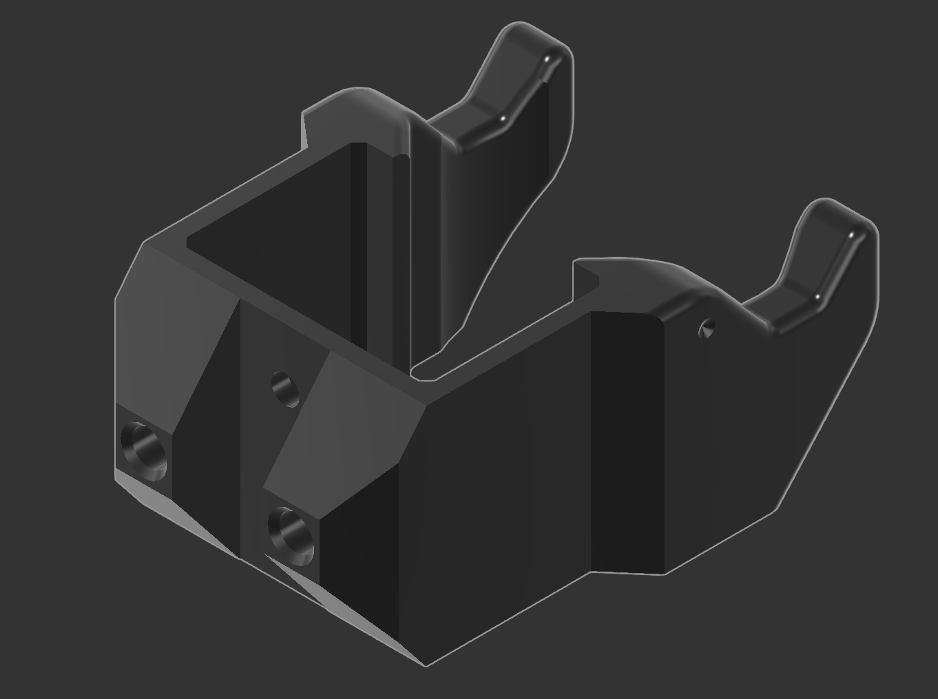 Ivar shelving upright: Double Hook by camdotcam | Download free STL ...