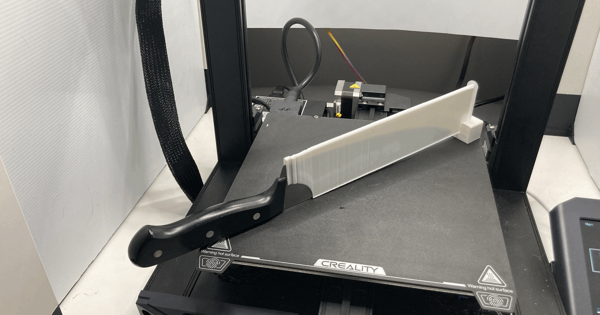 Blade guards for kitchen knives - vase mode and parametric, with ...