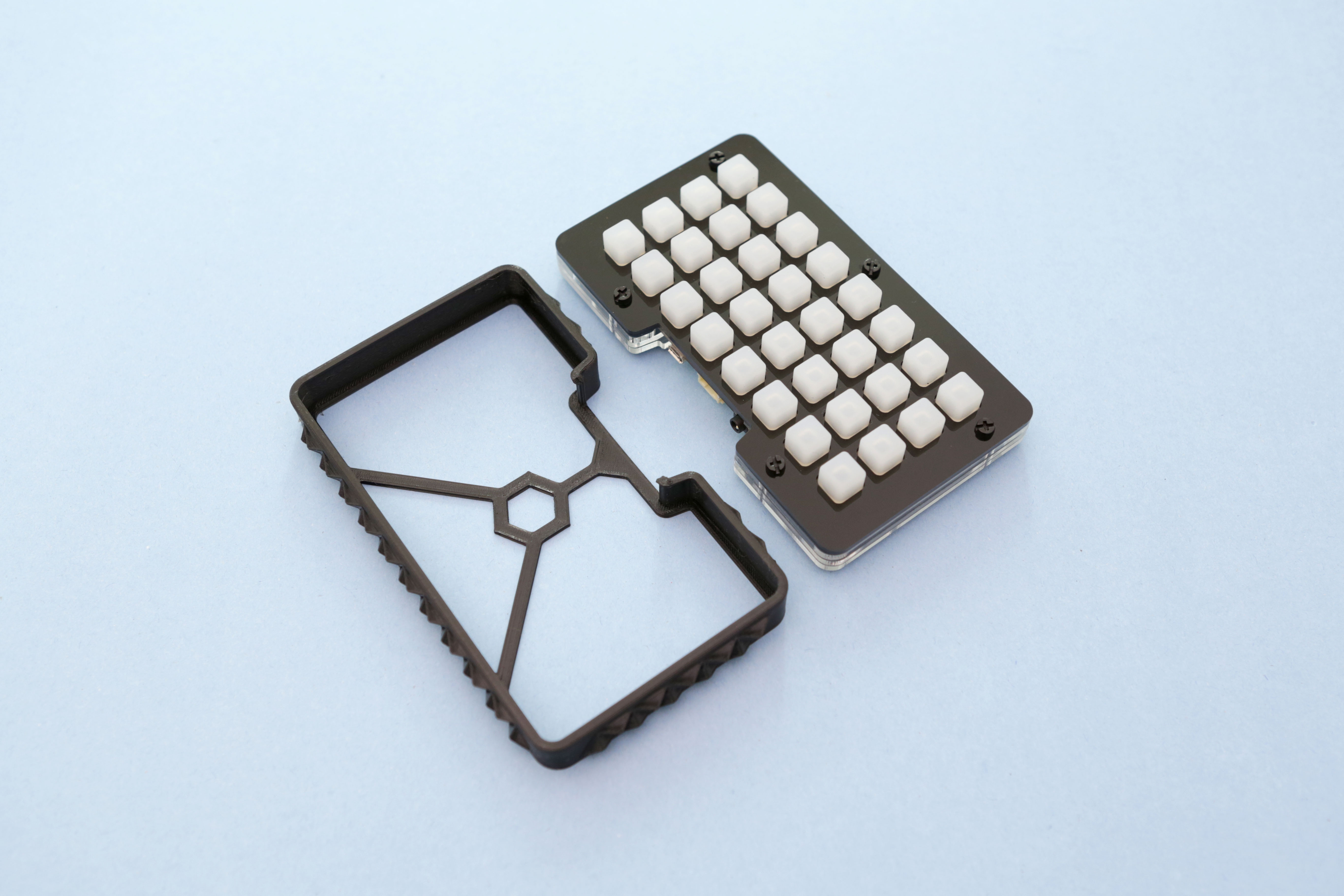 Adafruit NeoTrellis M4 Bumper by Adafruit | Download free STL model ...