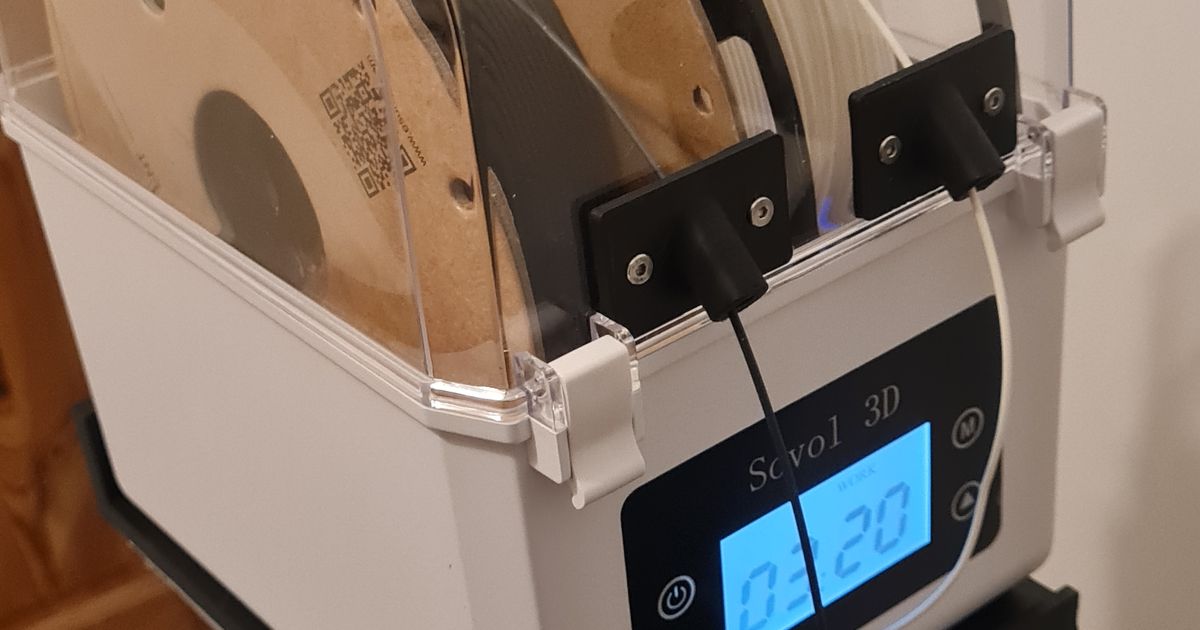 Solvol Filament Dryer Box Shelf System - v17 by Trickyhicky | Download ...