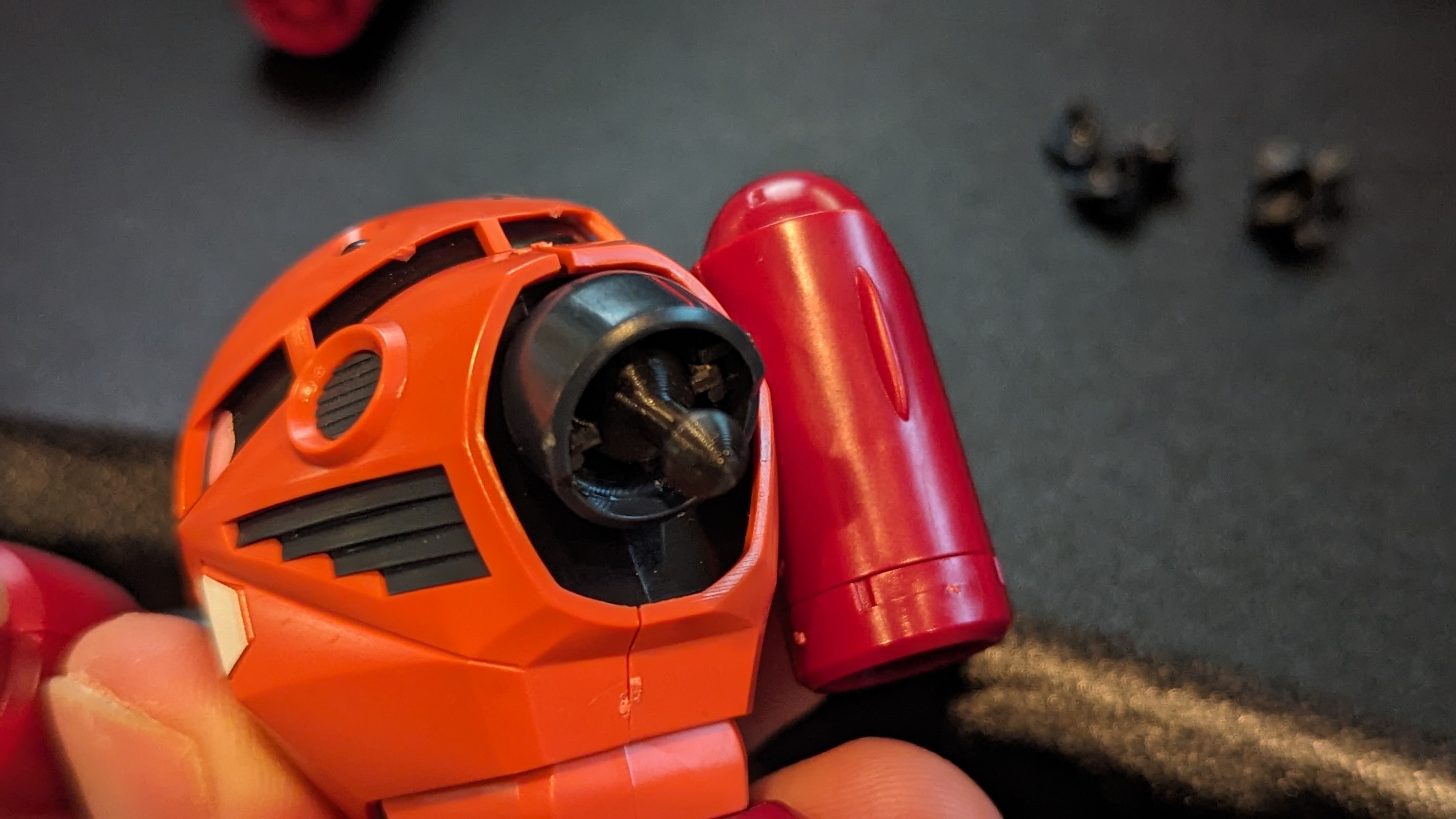 HG 1/144 Z'GOK replacement arm ball joint by RunTheGambit | Download ...