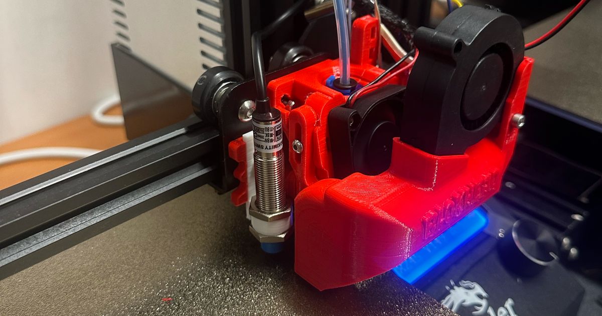 Blokhead left side Proximity sensor mount (M12) by 3Dgeek | Download ...