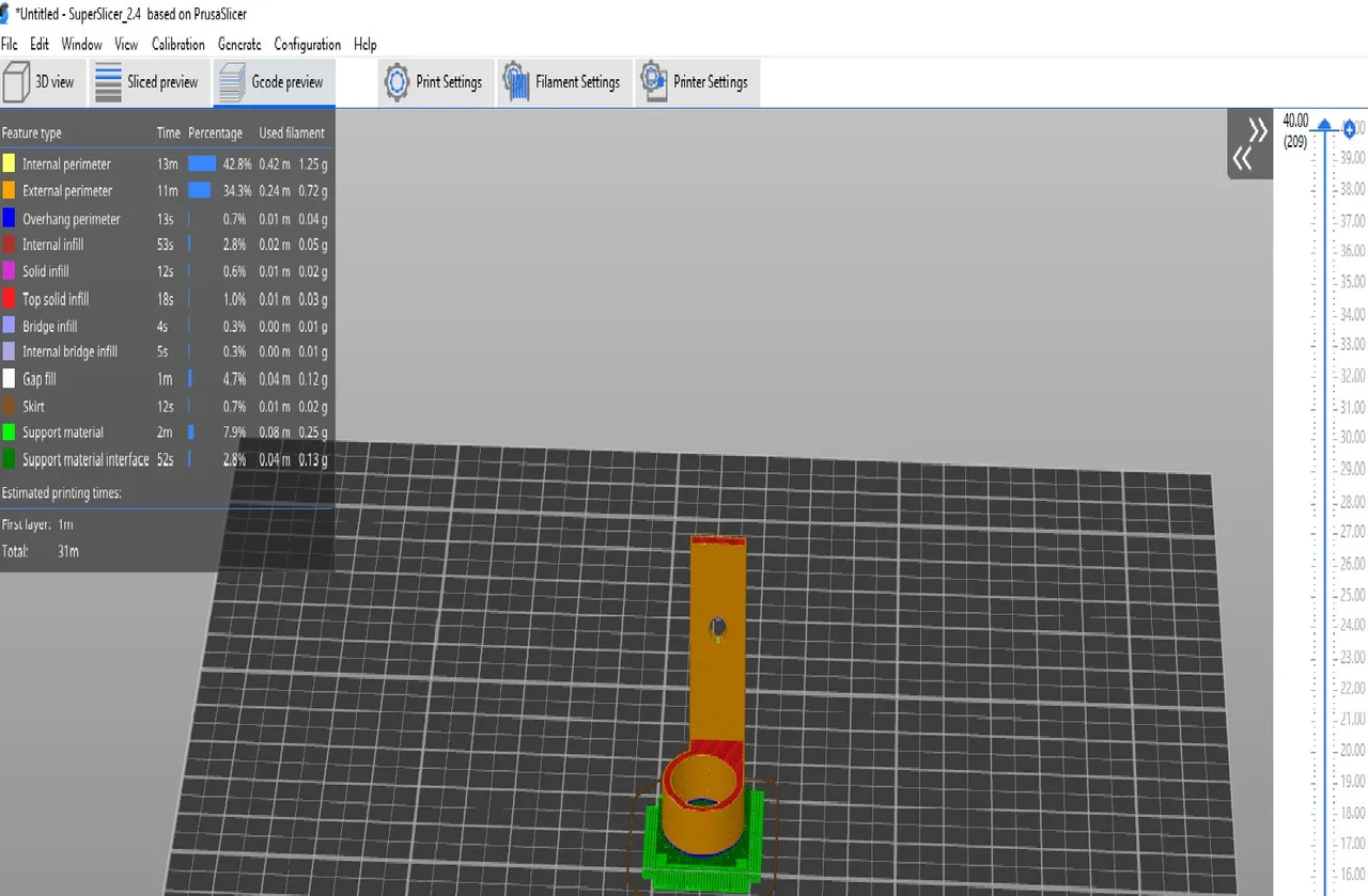 Blokhead left side Proximity sensor mount (M12) by 3Dgeek | Download ...