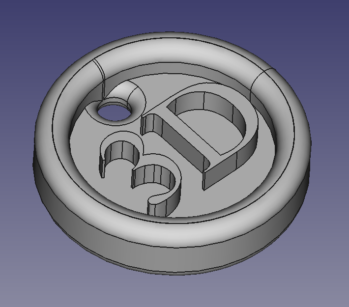 3D print keychain (colored) by Vidleb306 | Download free STL model ...