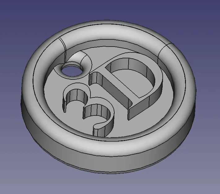 3D print keychain (colored) by Vidleb306 | Download free STL model ...