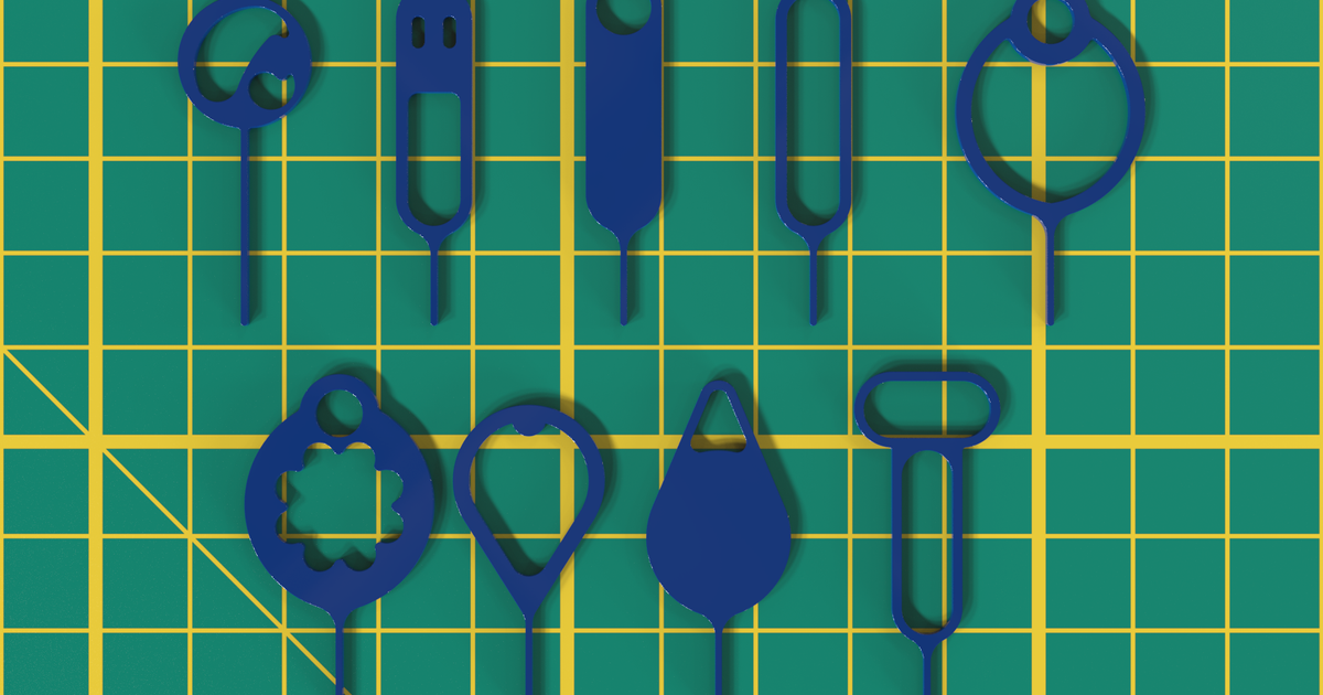 Sim Eject Tools Set par DAGStudio | Téléchargez gratuitement un modèle ...