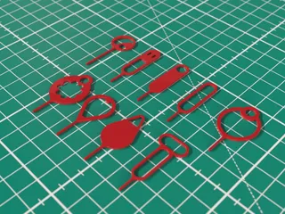 SIM eject pin holder by Myself | Download free STL model | Printables.com