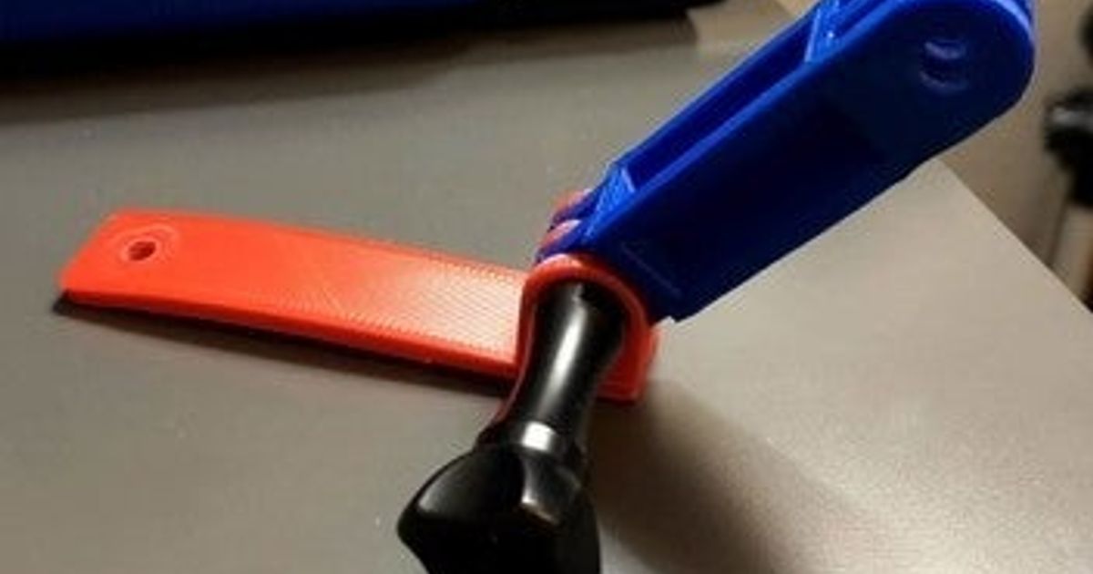 Simple Go Pro Mount for 3D Printer Timelapses by TheWizardWill ...