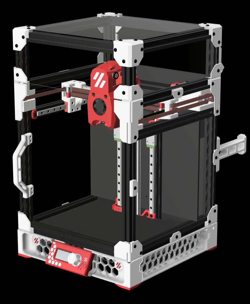 Voron V0.2 R1 Phat Plinth (skirts) by driftrotor | Download free STL ...