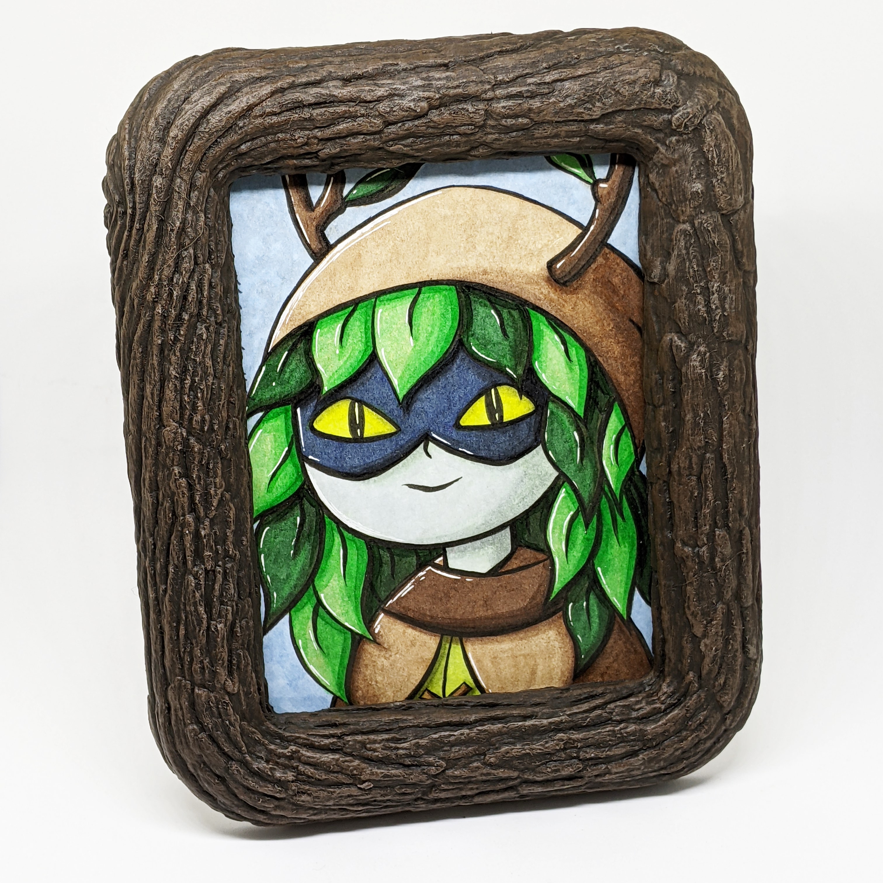 Realistic Tree Bark Frame by Robagon3D | Printables Store