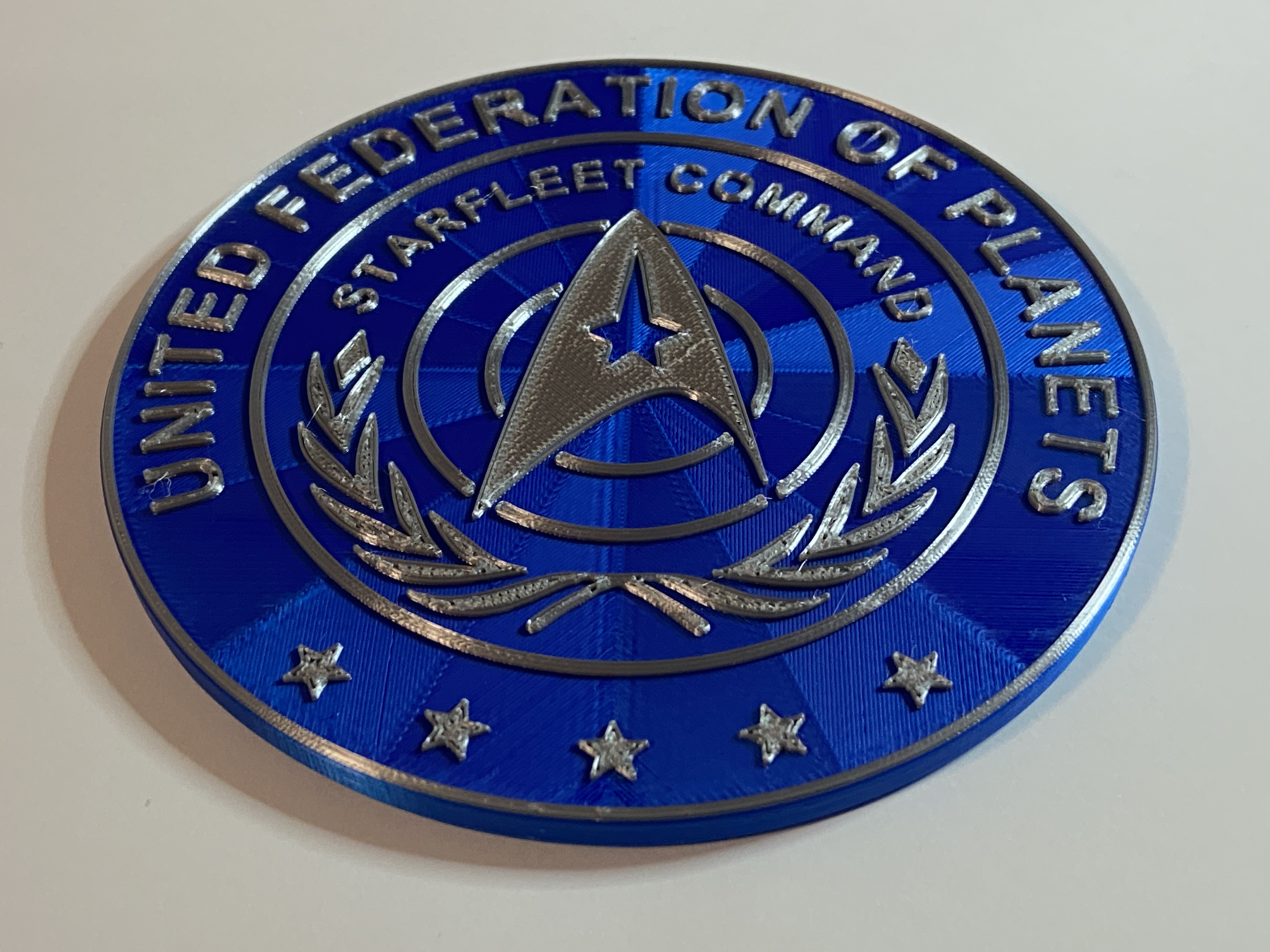 Star Trek Coaster by muddymaker | Download free STL model | Printables.com