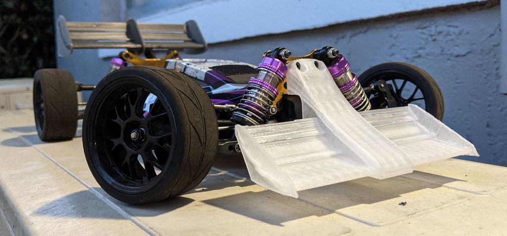 wltoys 124019 3 element front wing by JustinL42 | Download free STL ...