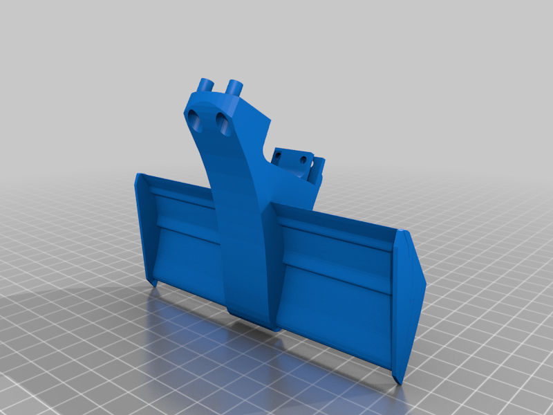 wltoys 124019 3 element front wing by JustinL42 | Download free STL ...