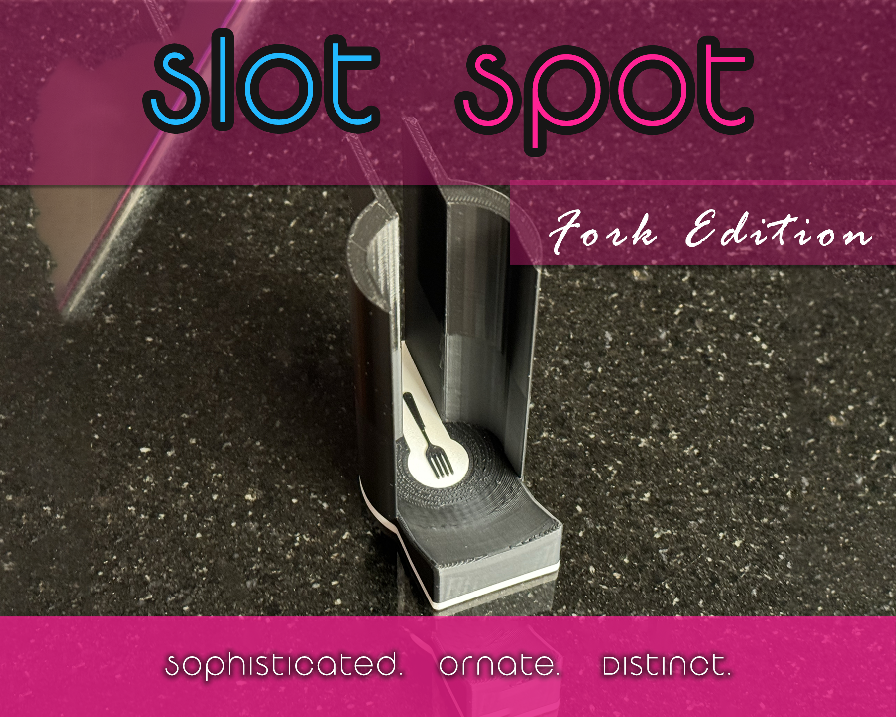 Slot Spot: Fork Edition (Universal Minimalist Fork Organizer) by ...