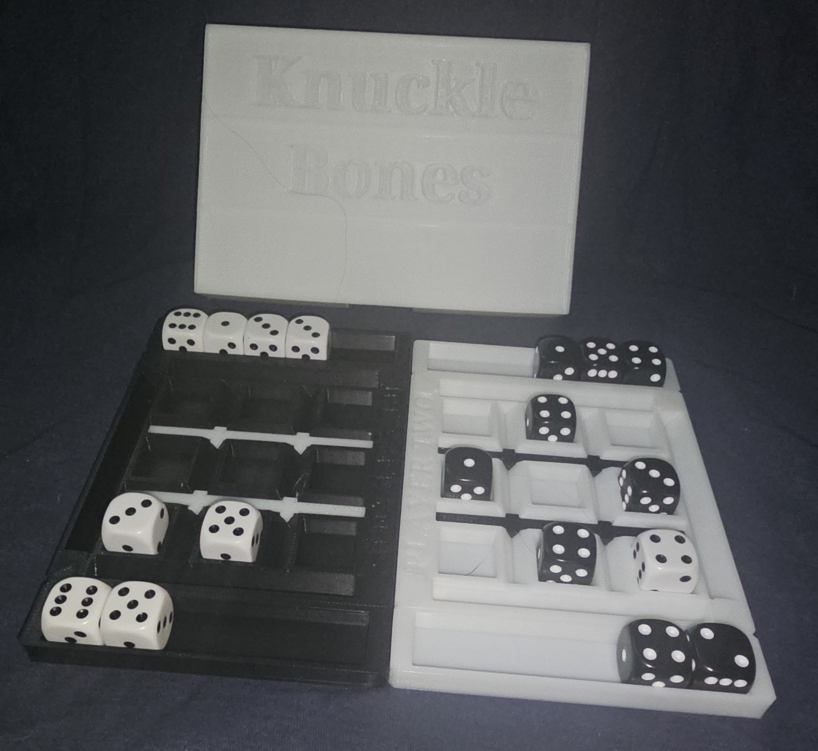 KnuckleBones Travel Sets. Two versions. by Diablo | Download free STL ...