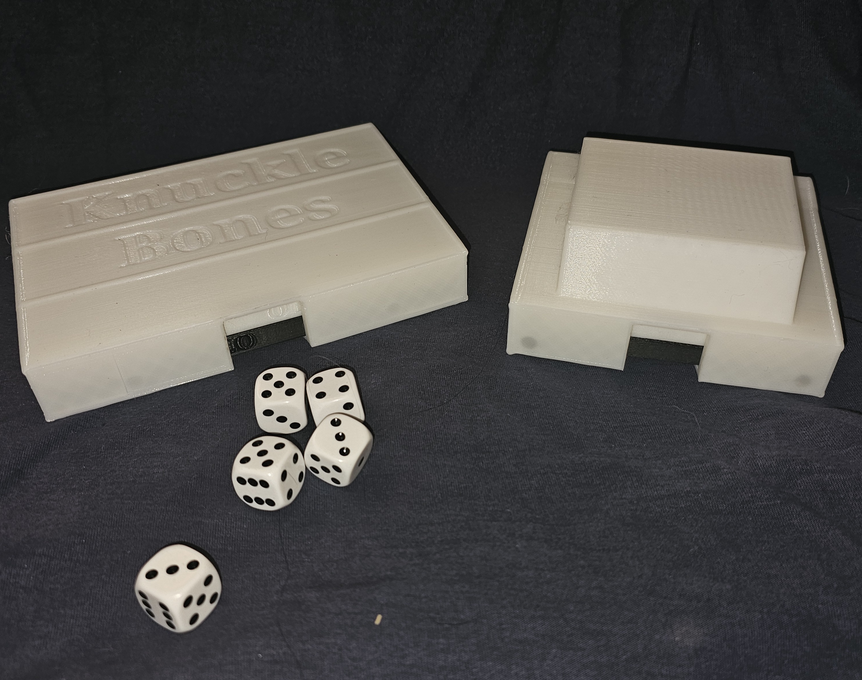 KnuckleBones Travel Sets. Two versions. by Diablo | Download free STL ...