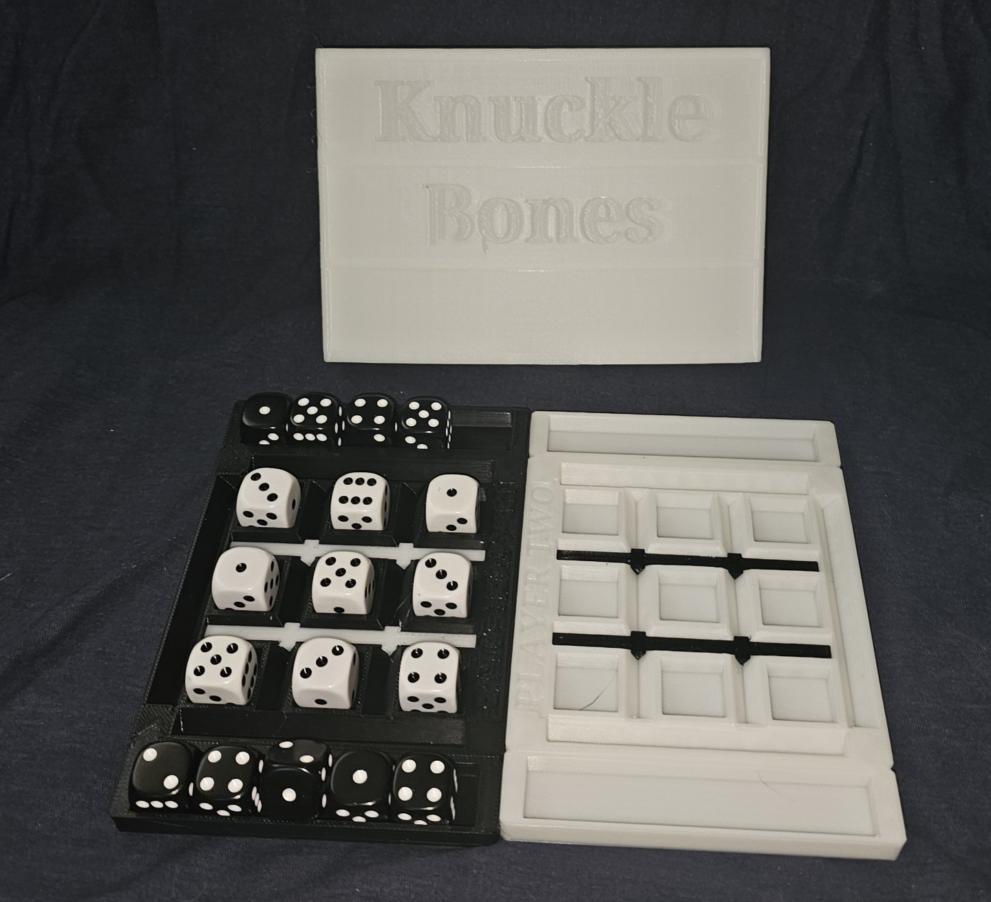 KnuckleBones Travel Sets. Two versions. by Diablo | Download free STL ...