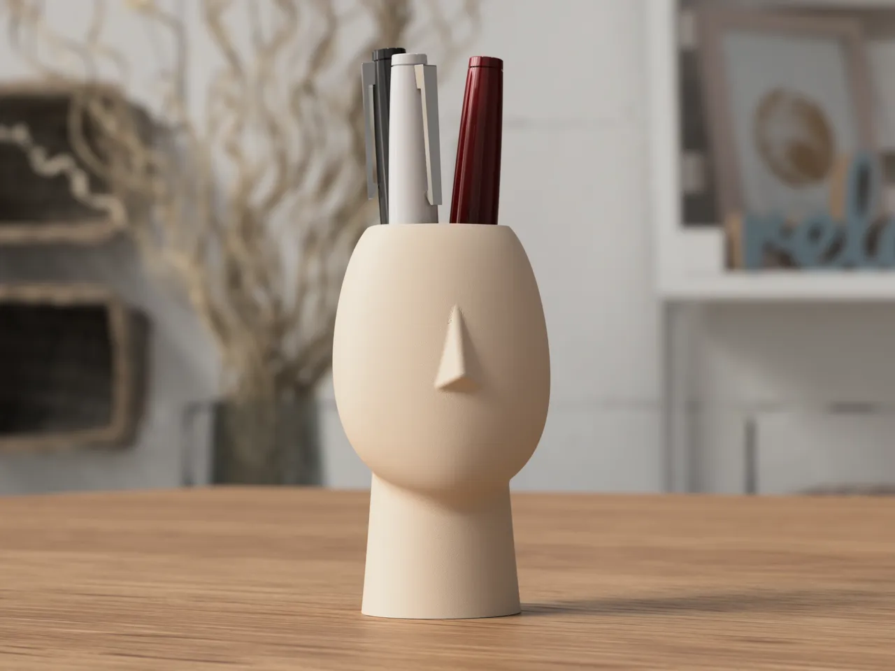 Pencil Holder by Sabre Design | Download free STL model | Printables.com