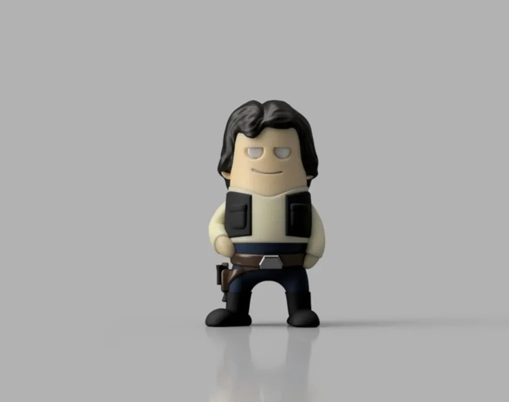 Mini Han solo by Wekster | Download free STL model | Printables.com