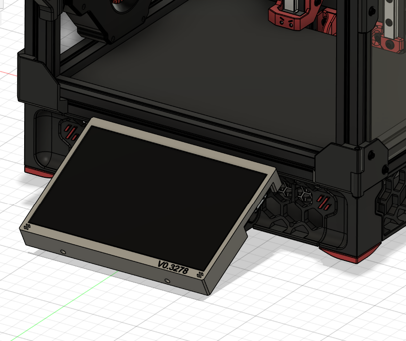 Voron 0.2 - 5 inch HDMI screen mount by Screase | Download free STL ...