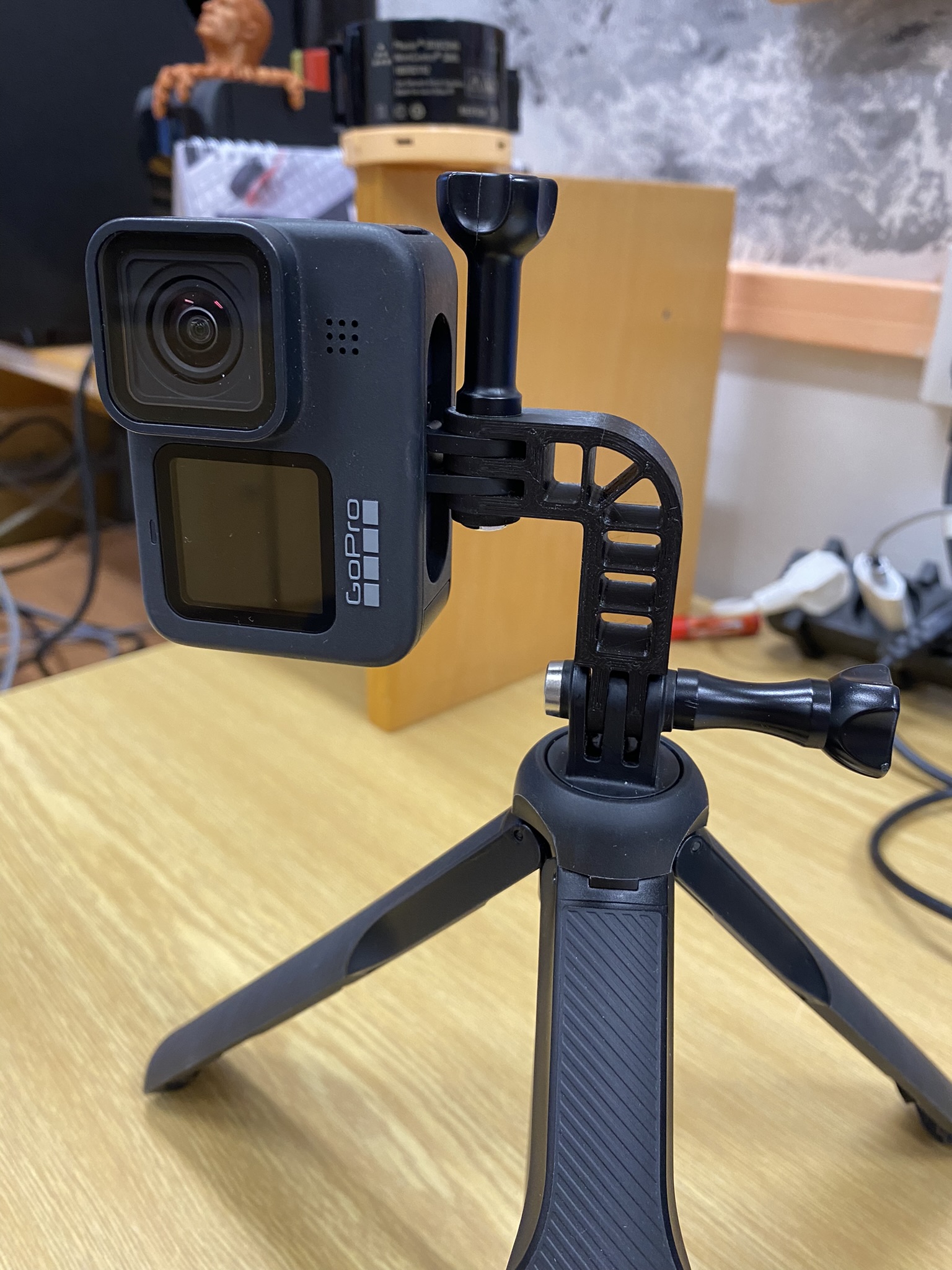 GoPro vertical mount by PataBenda | Download free STL model ...