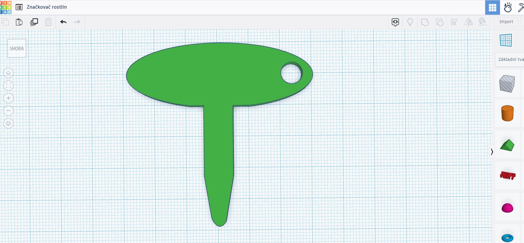 Značkovač rostlin by Mgr. Pavel Krist | Download free STL model ...