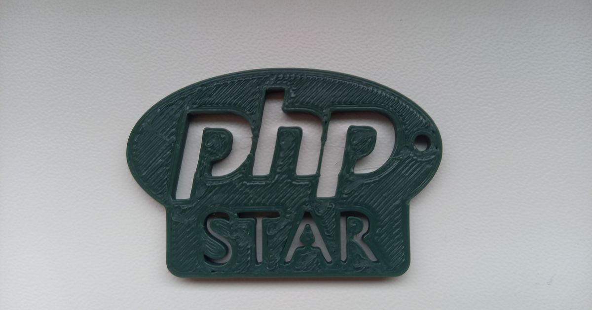 PHP badge by pzeleny | Download free STL model | Printables.com