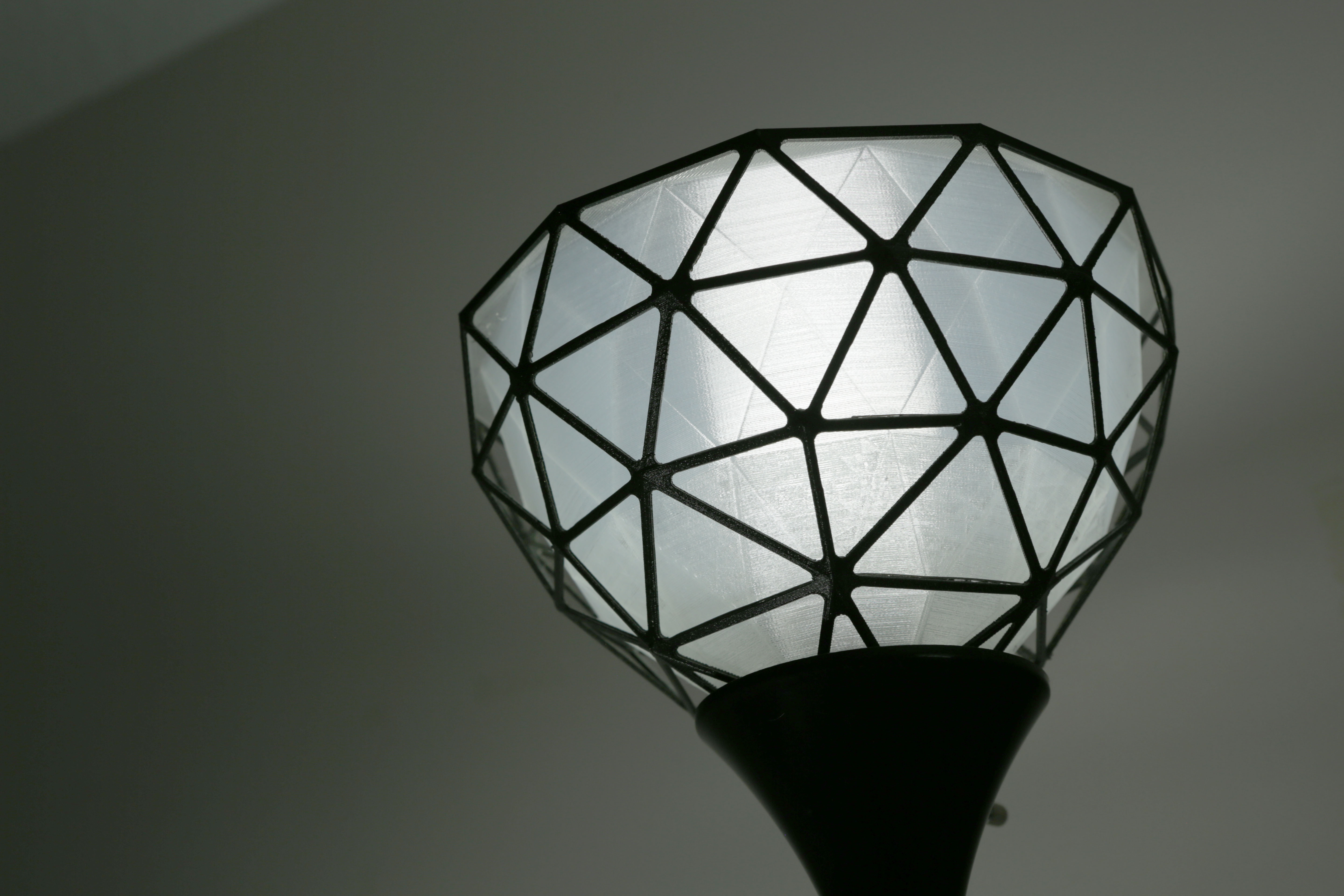 Geodesic Lamp Shade by Adafruit | Download free STL model | Printables.com