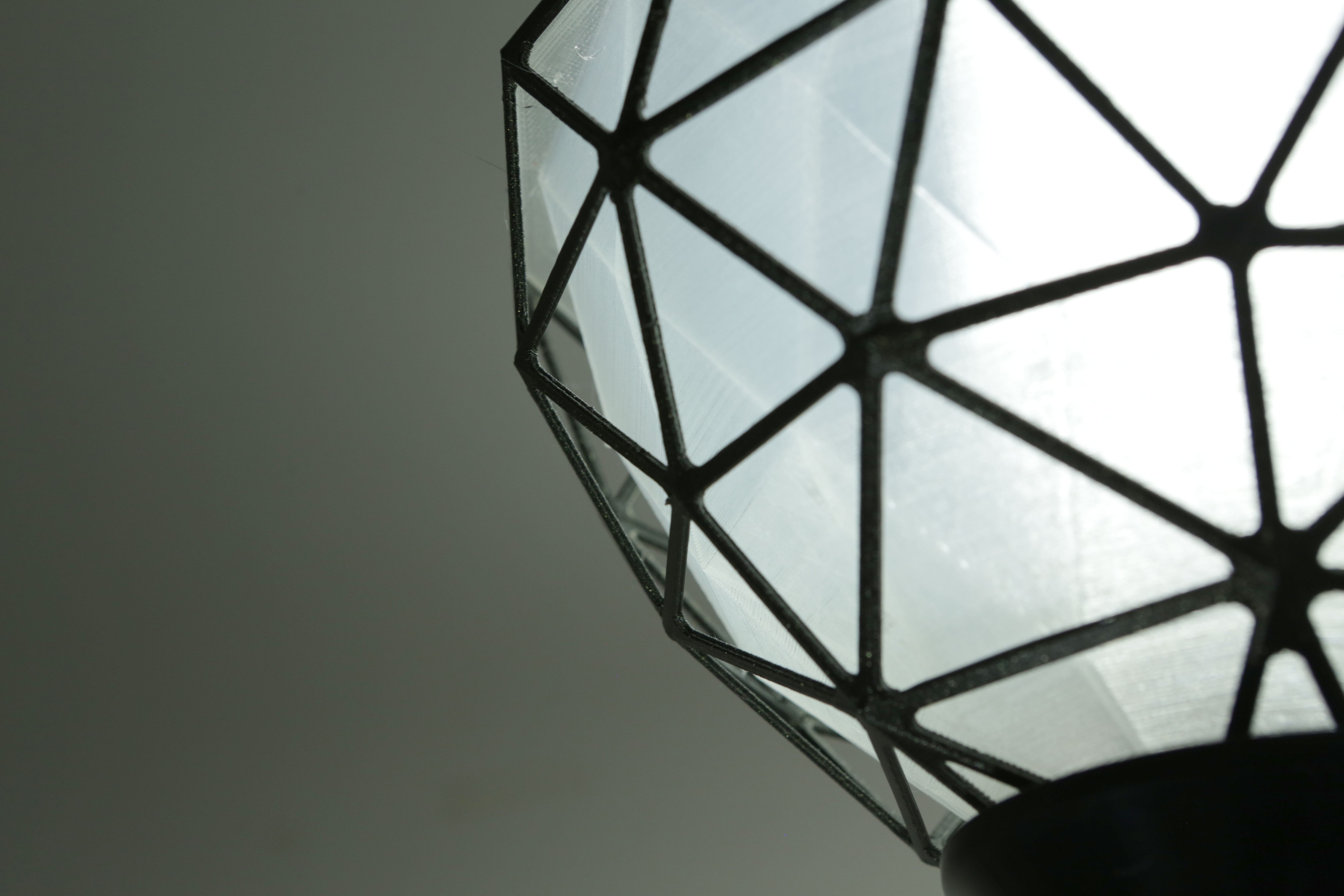 Geodesic Lamp Shade by Adafruit | Download free STL model | Printables.com