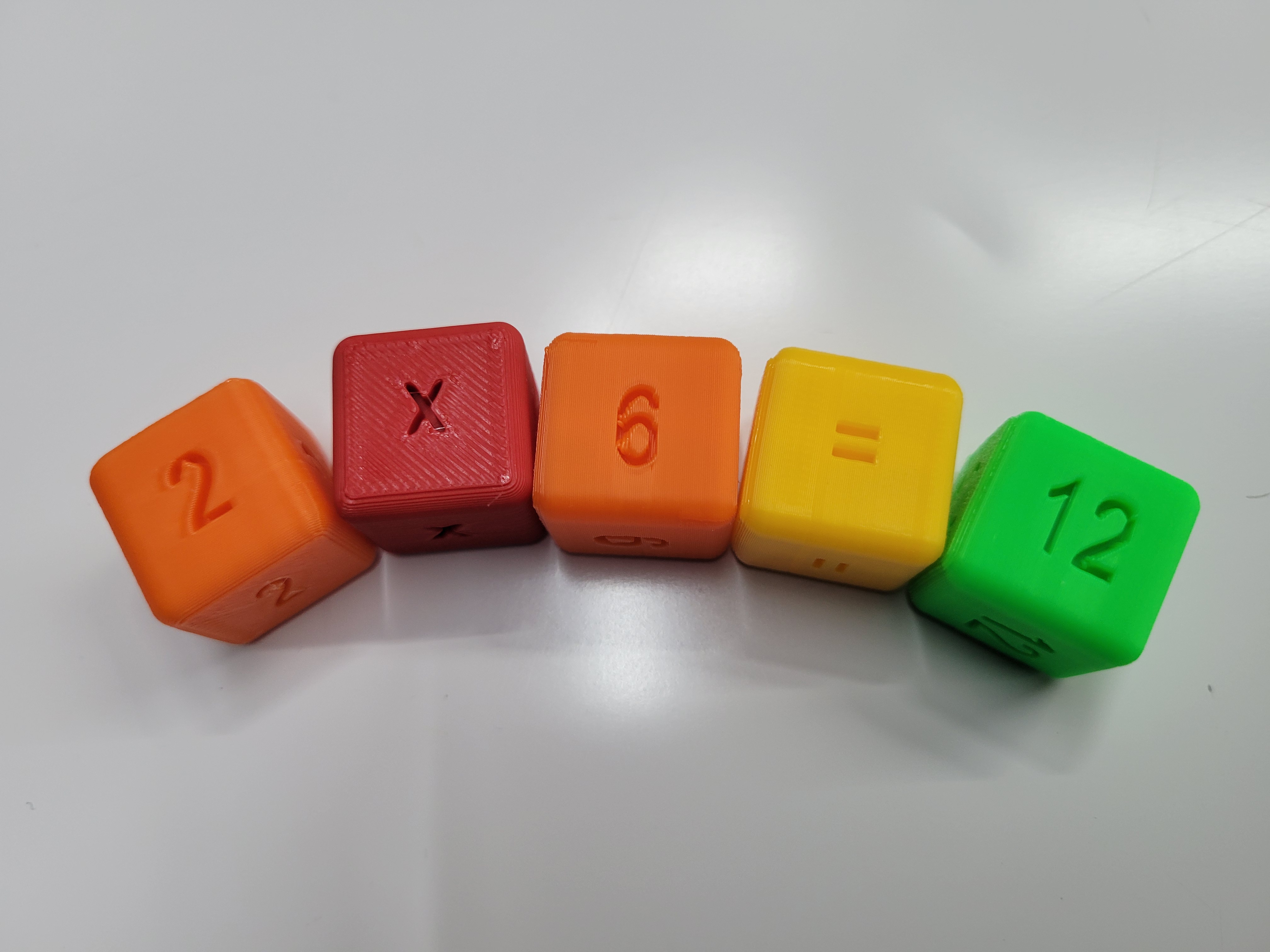 Numeric Cubes & Math Symbols por Speedy06 | Descargar modelo STL ...