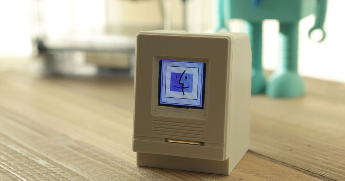 HalloWing Mac M0 by Adafruit | Download free STL model | Printables.com