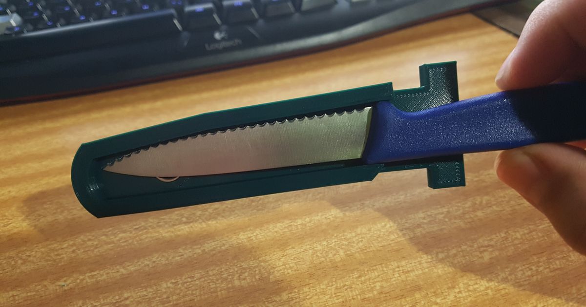 one handed Victorinox Paring Knife sheath by sir miss_alot | Download ...