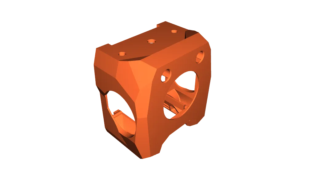 Voron V0.2r1 LDO Orbiter V2 extruder mounting parts and improved mini ...