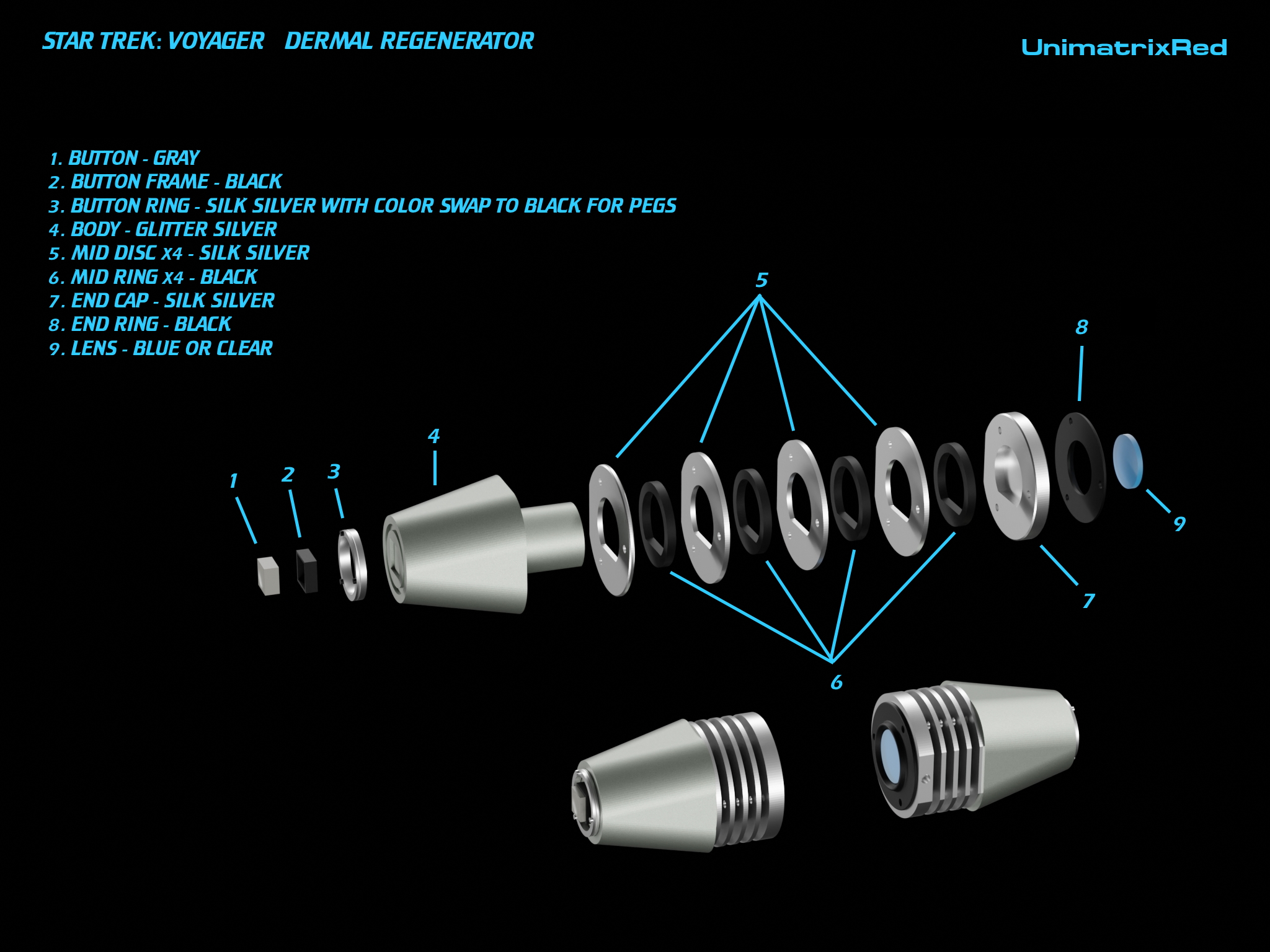 Star Trek: Voyager Dermal Regenerator by 𝗨𝗻𝗶𝗺𝗮𝘁𝗿𝗶𝘅𝗥𝗲𝗱🪐🌠 | Download free ...