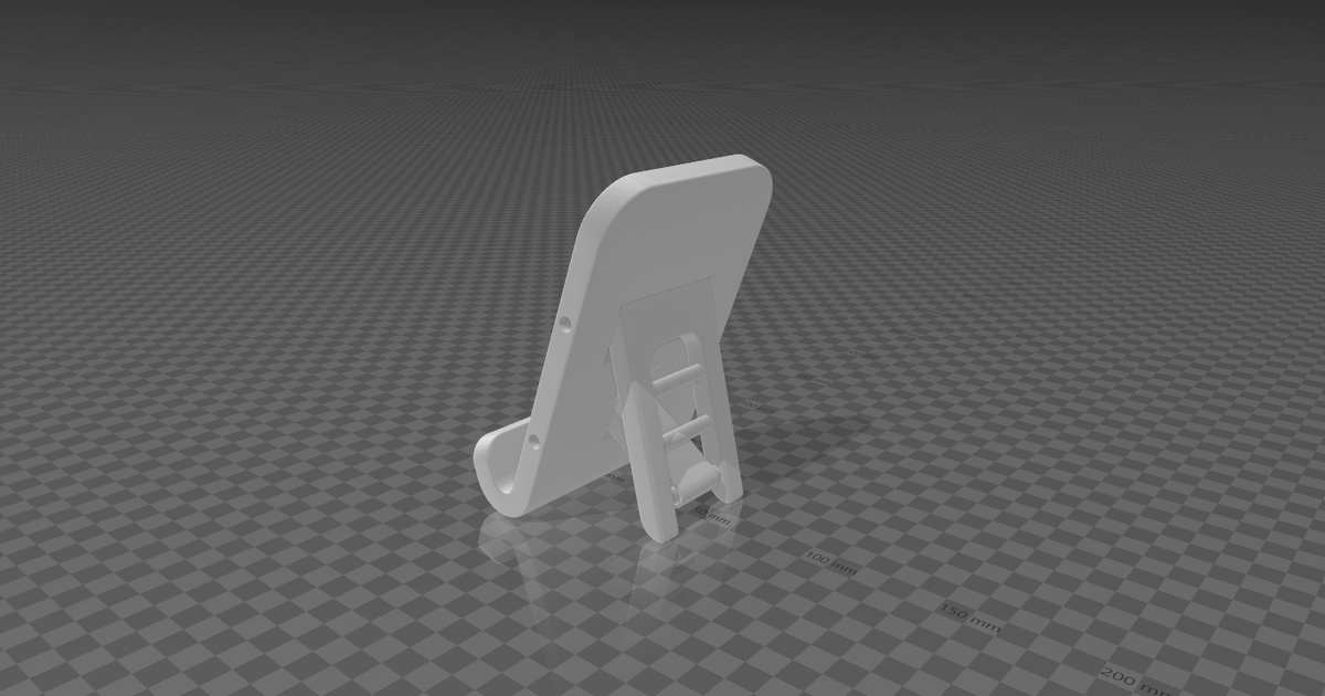 Adjustable Tablet Holder (3 mods) by oguz yck | Download free STL model ...