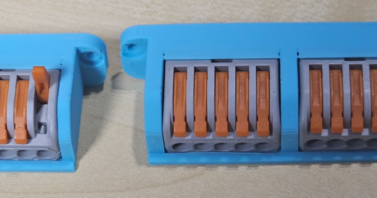 2020 Mount for WAGO like compact wire connector by LastZion | Download ...