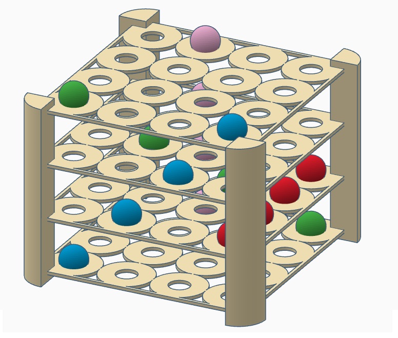 3d tic tac toe (tris 3d) by aRGiRob | Download free STL model ...