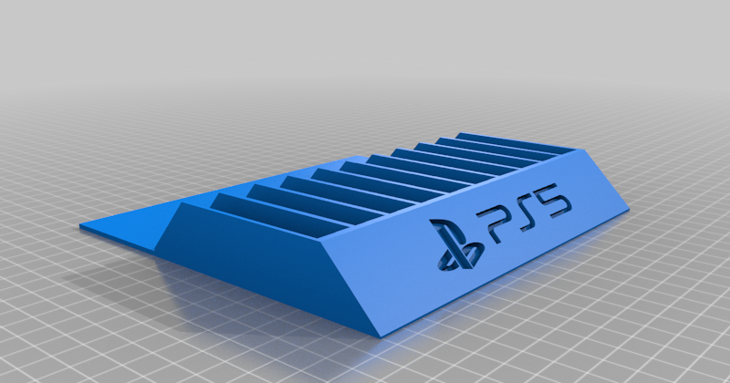 PS5 Game Holder par noetico | Téléchargez gratuitement un modèle STL | Printables.com