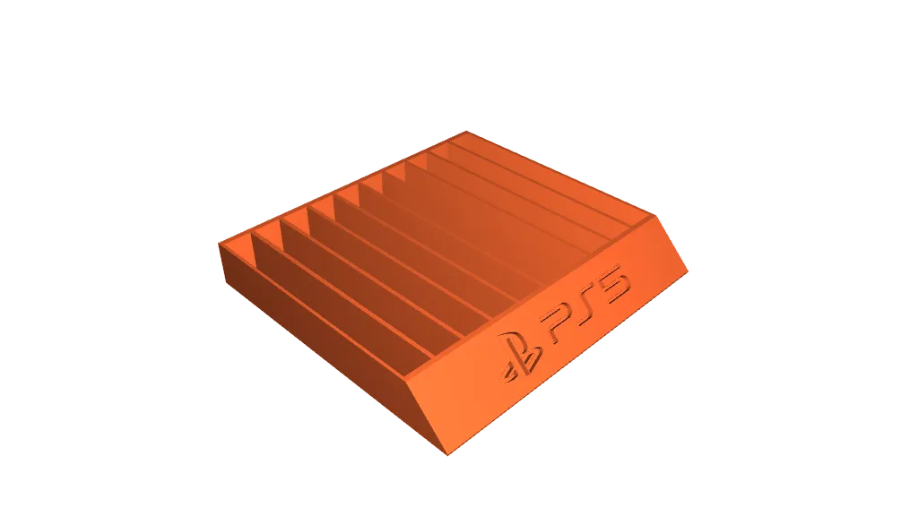 PS5 Game Holder by noetico | Download free STL model | Printables.com