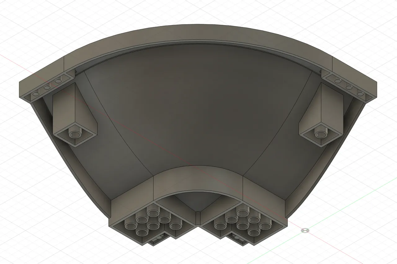 Lego Sports Arena Section / Skateboard Ramp Corner by cbrick | Download ...