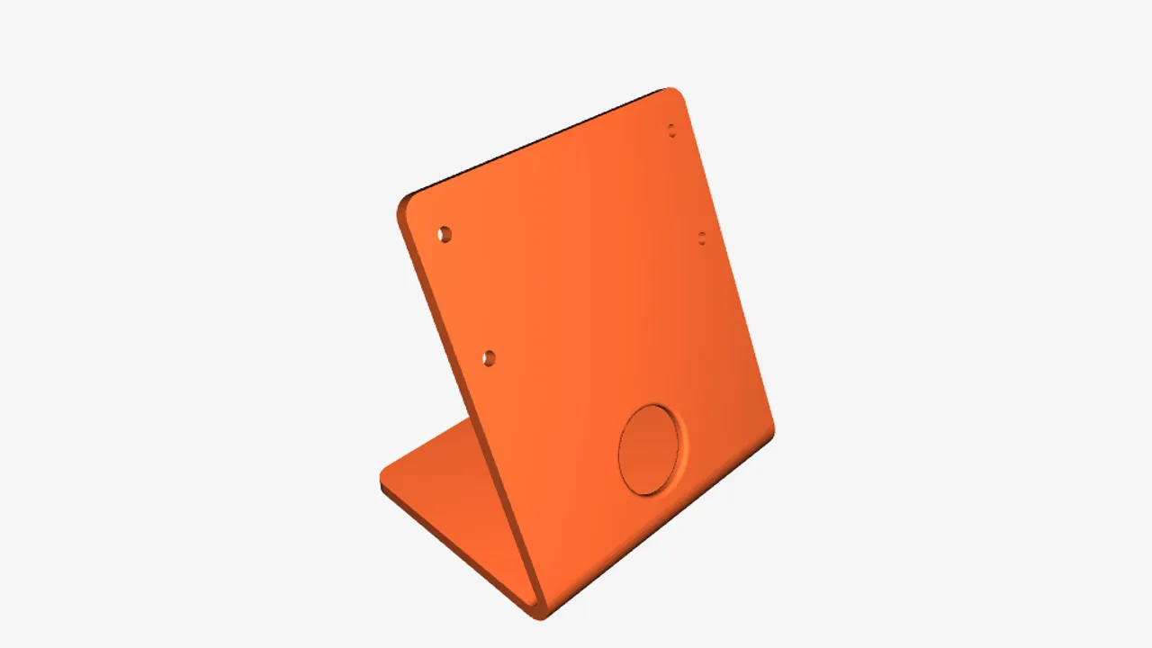 Raspberry Pi Zero Stand by Adafruit | Download free STL model ...