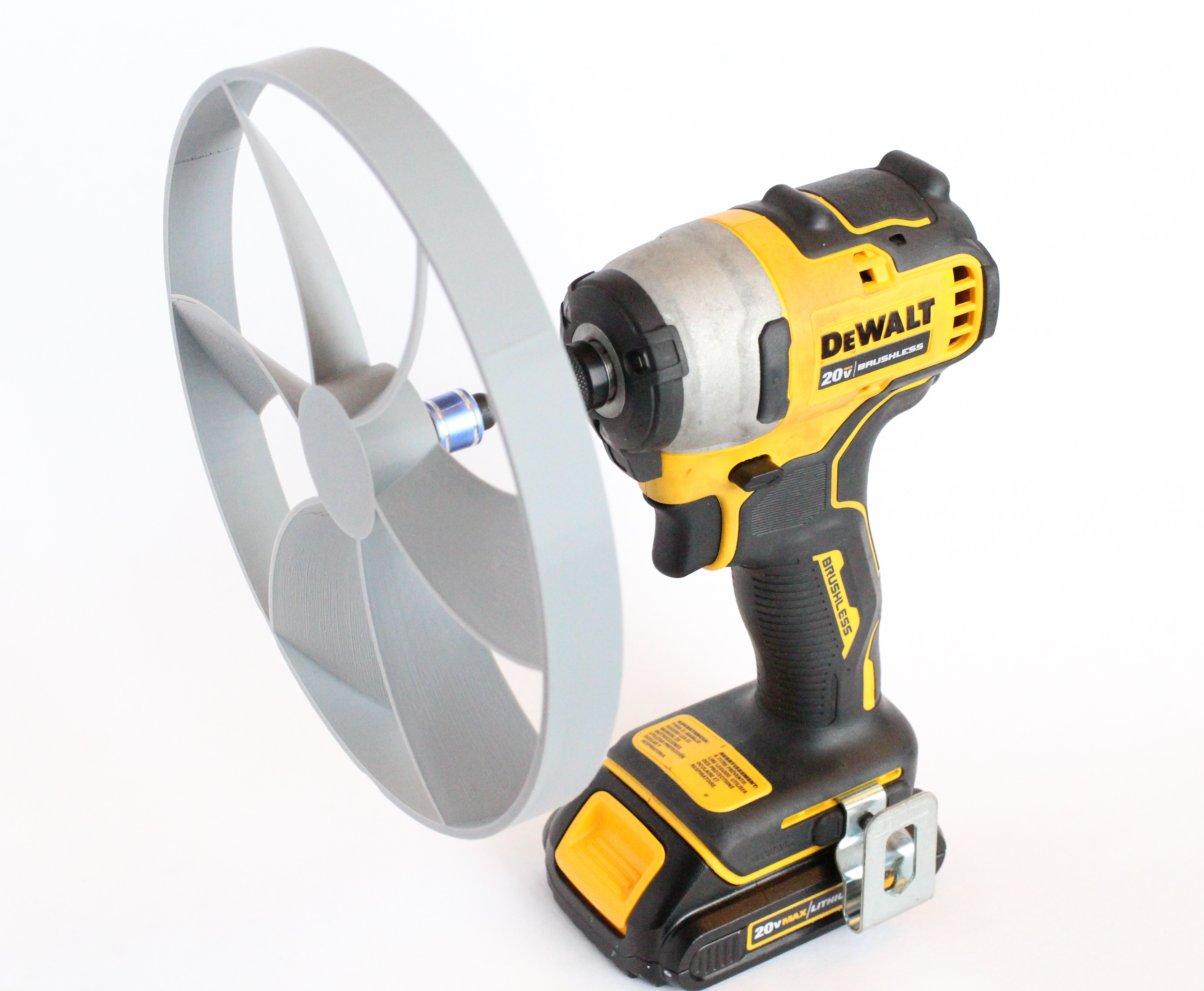 200mm Drill Fan by Makidev | Download free STL model | Printables.com