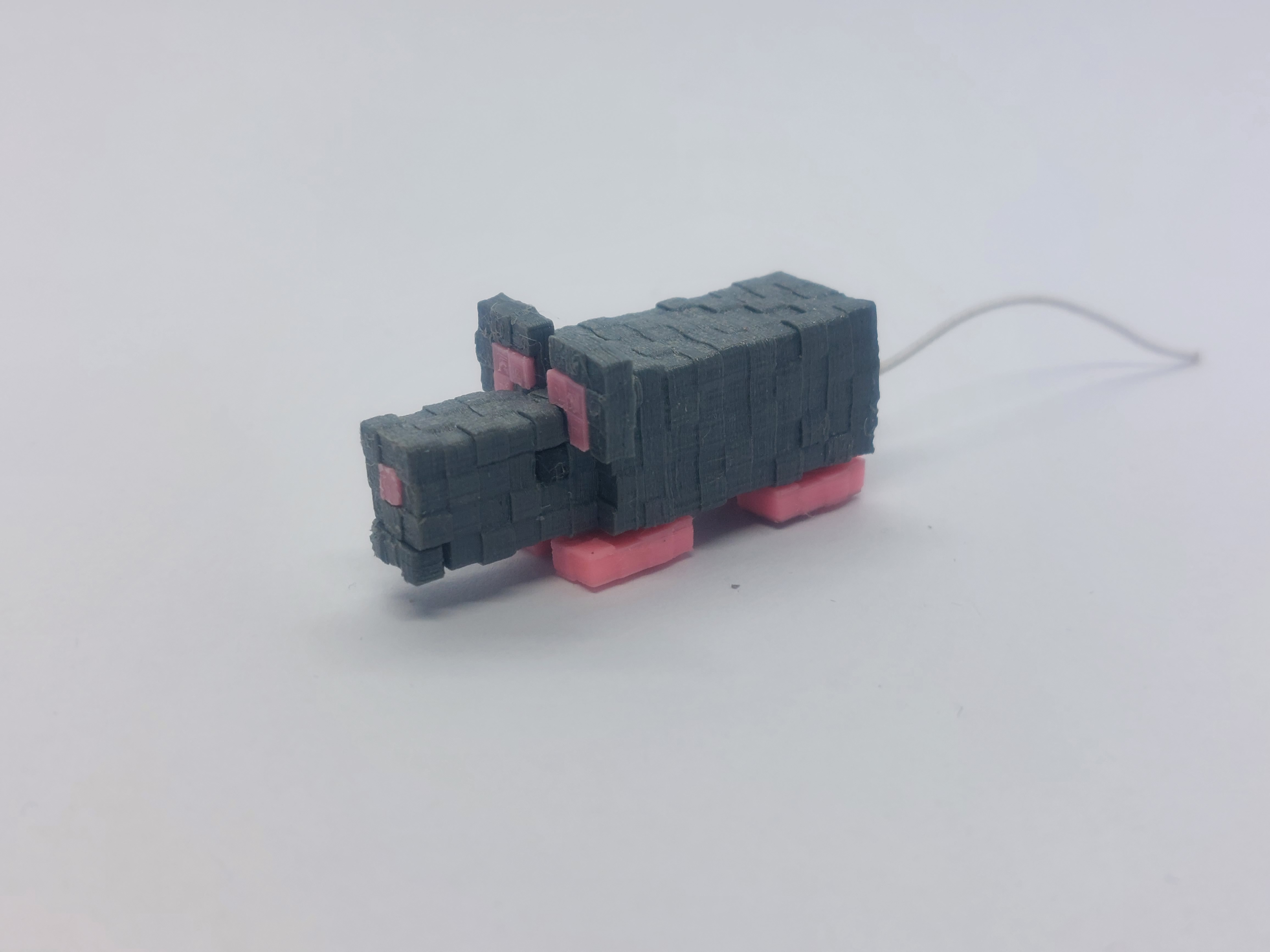 Minecraft Mouse por Coufi | Descargar modelo STL gratuito | Printables.com