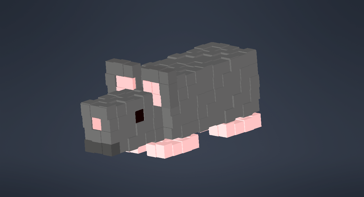 Minecraft Mouse por Coufi | Descargar modelo STL gratuito | Printables.com